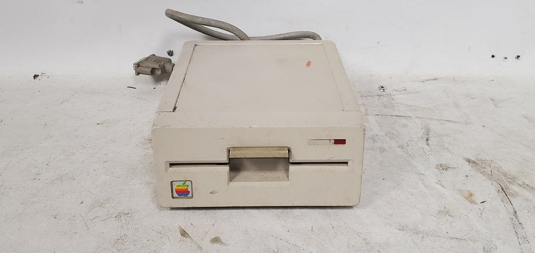 Vintage Apple 5.25 Floppy External Disk Drive A9M0107 - Etsy
