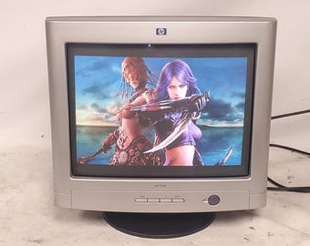 Vintage HP P1499 16 CRT Gaming Monitor Crt VGA Computer Monitor - Etsy