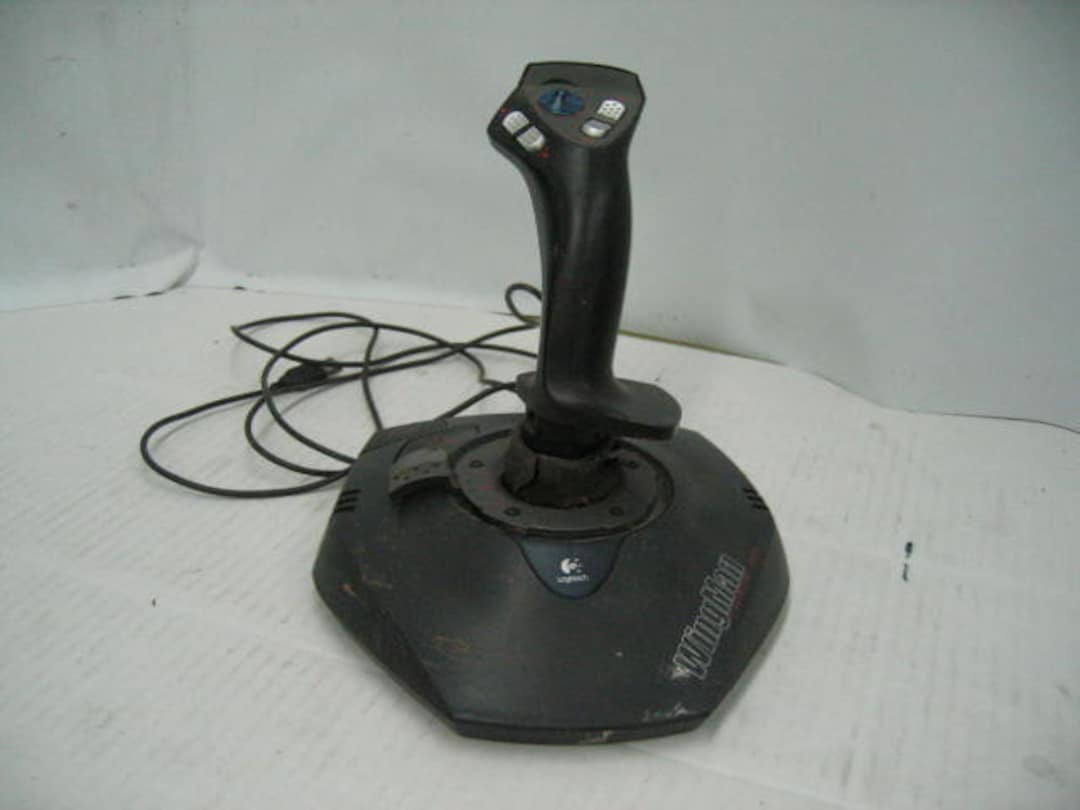 Logitech J-UC10 Wingman Force 3D Cordless Joystick - Etsy