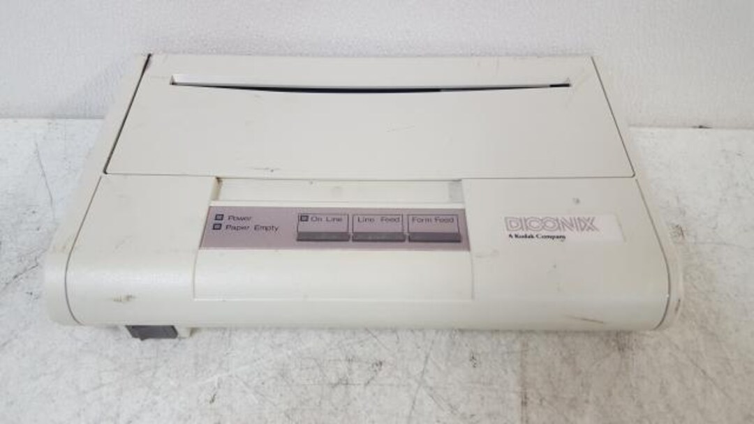 Vintage Diconix 150 Portable Printer - Etsy
