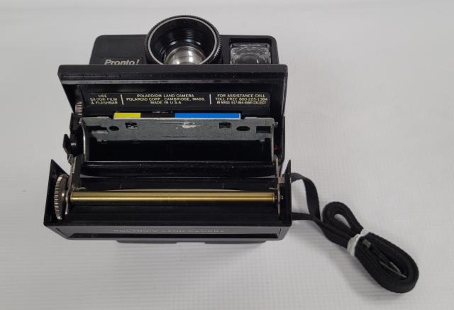 Vintage 1970's Polaroid Pronto! Land Camera With Strap SX-70 Film ...