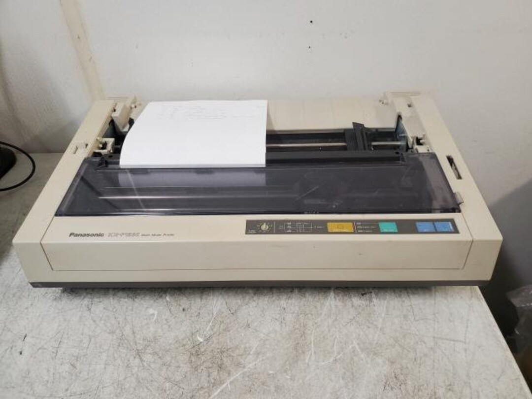Vintage Panasonic KX-P1592 Dot Matrix Printer No Knob - Etsy