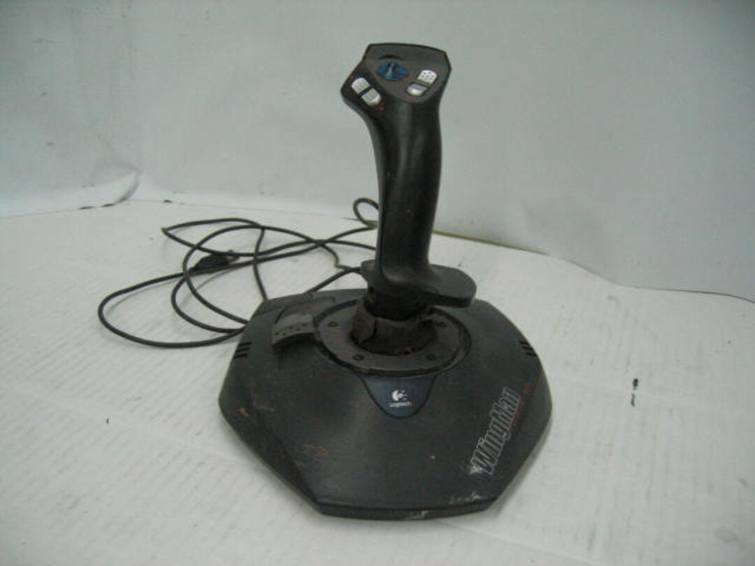 Logitech J-UC10 Wingman Force 3D Cordless Joystick - Etsy