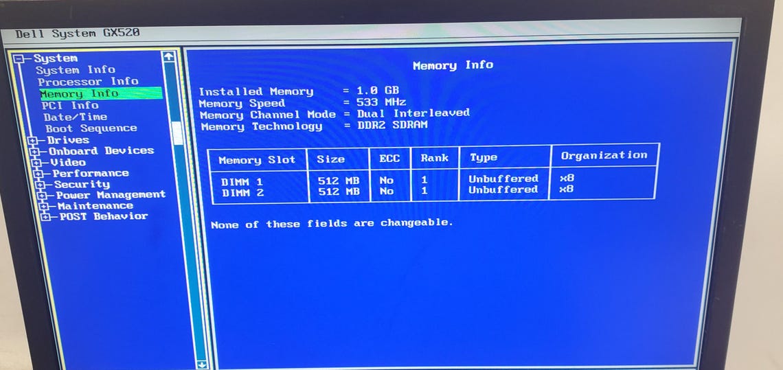 Vintage Gaming Dell Optiplex GX520 Computer Intel Pentium 4 3ghz 1GB ...