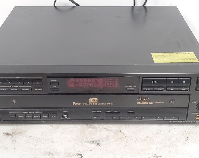 Sony Compact Disc Player Separates - Etsy