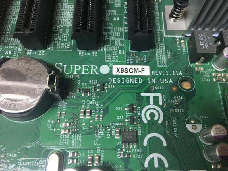 Supermicro X9SCM-F Server Motherboard LGA 1155 Socket - Etsy
