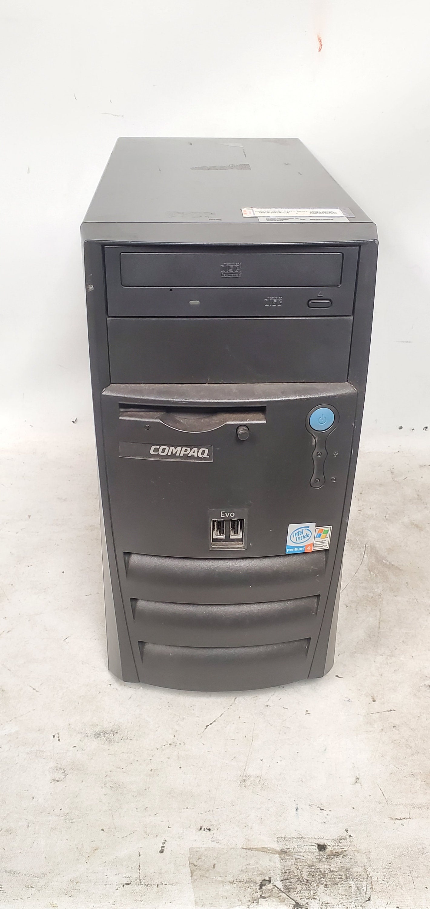 Vintage Gaming Compaq Evo D310v Computer Intel Pentium 4 2.4ghz 2GB RAM ...