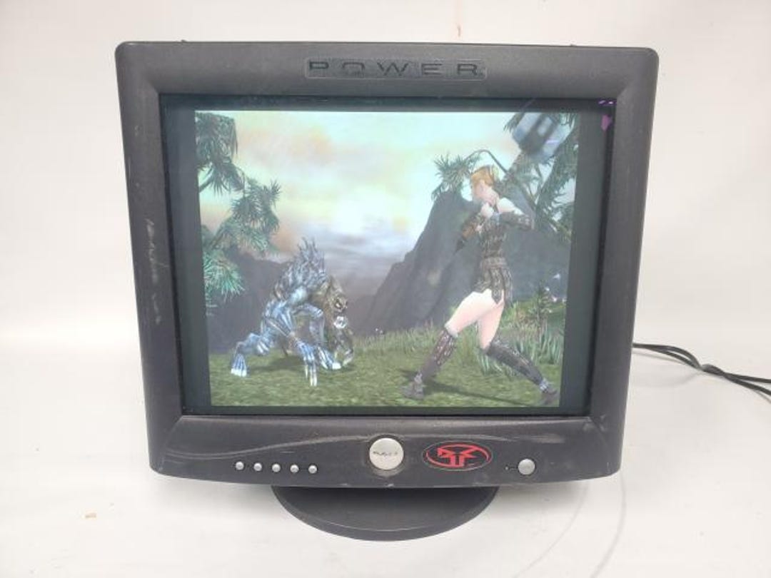 Vintage Gaming Dell M783s 0X3782 16" CRT VGA Computer Monitor 2005 - Etsy