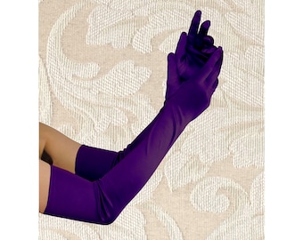 Purple gloves ladies store