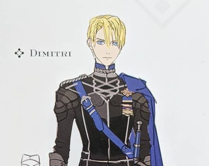 Dimitri Fire Emblem Sewing Pattern - Etsy