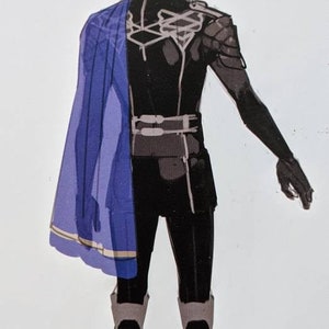 Dimitri Fire Emblem Sewing Pattern - Etsy