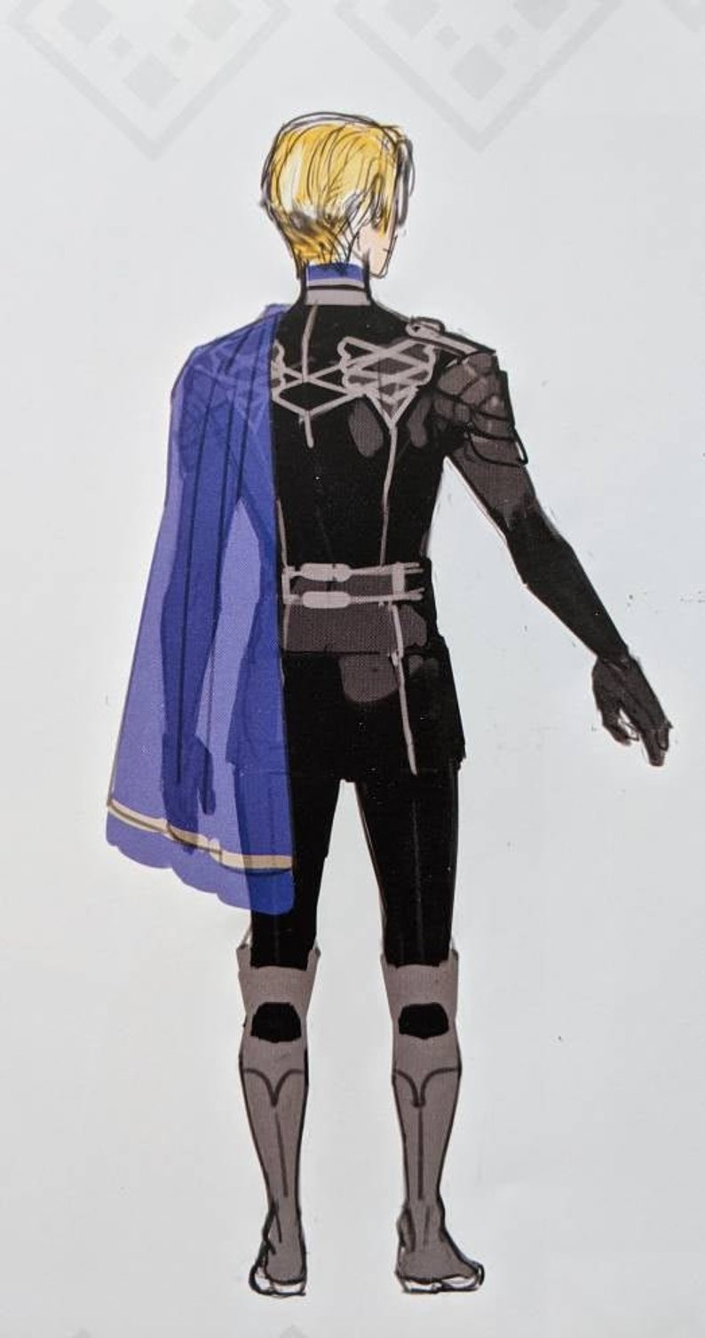 Dimitri Fire Emblem Sewing Pattern - Etsy