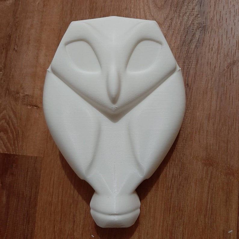 Owlbert Double Sided 3d Printed Staff Topper - Etsy