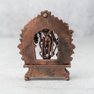 Copper Ram Darbar Miniature Statue Hindu God Lord Rama Family With Lord ...