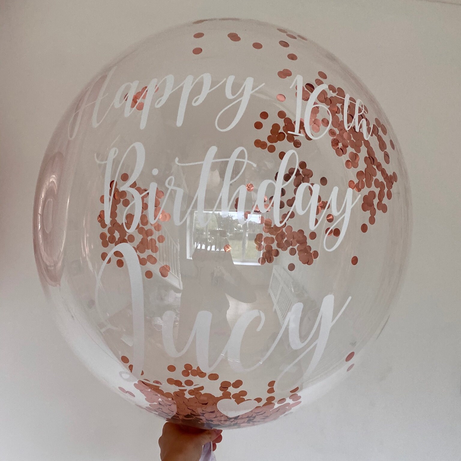 Balloon Decals Balloon Sticker Personalised Balloon Labels - Etsy UK