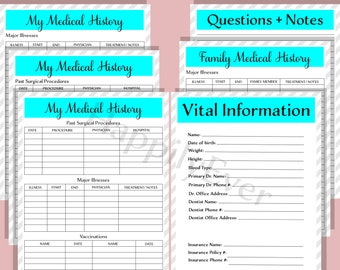 Ultimate Medical / Health Printable Bundle - Etsy