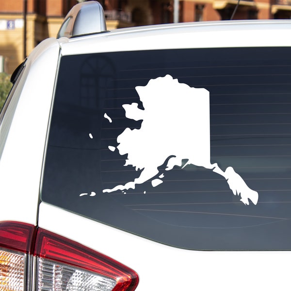 Alaska Car Decal - Etsy