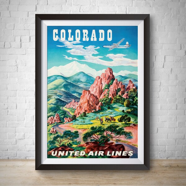 Vintage Travel Ad - Etsy