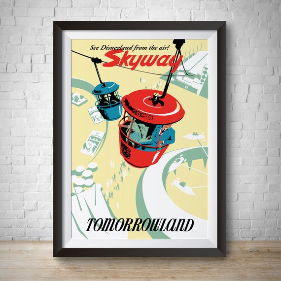 Vintage Tomorrowland Poster