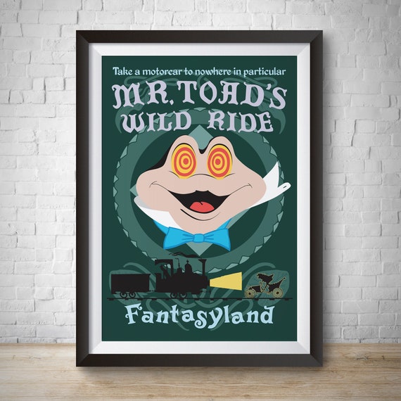 Mr Toads Wild Ride Disney World