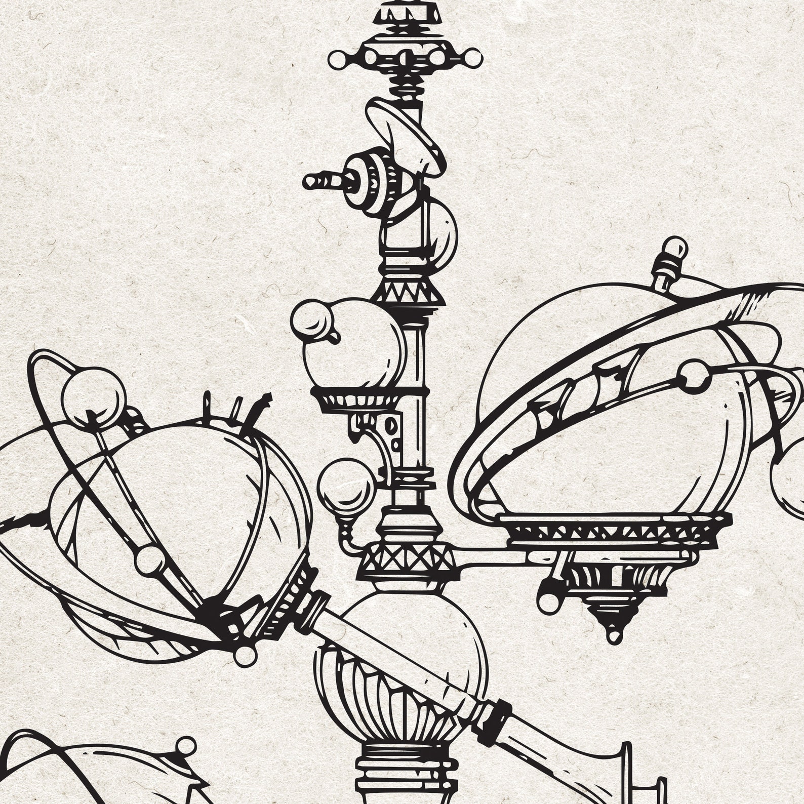 Astro Orbiter Disney Patent Magic Kingdom Vintage Patent - Etsy