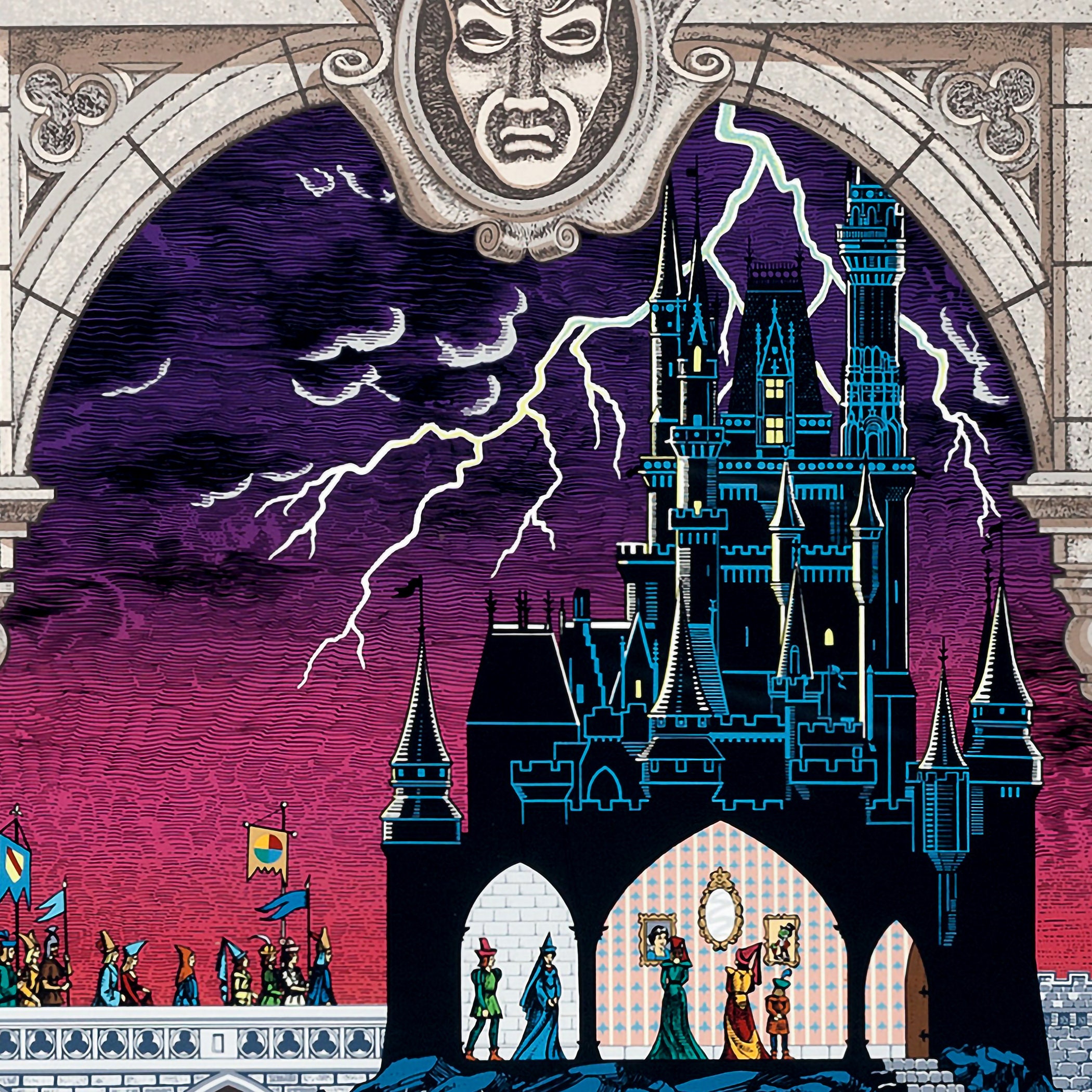 The Posters Of Disney World Castle