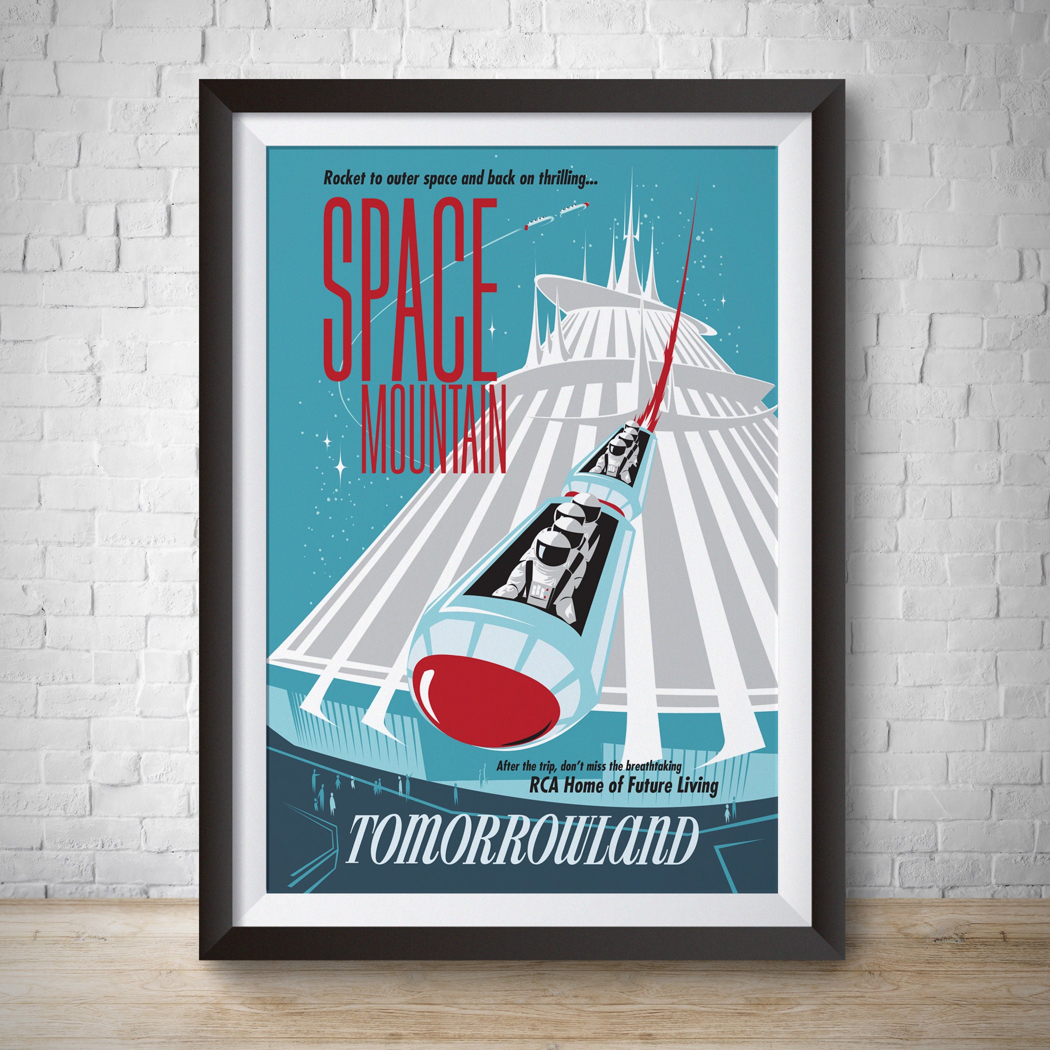 Vintage Tomorrowland Poster