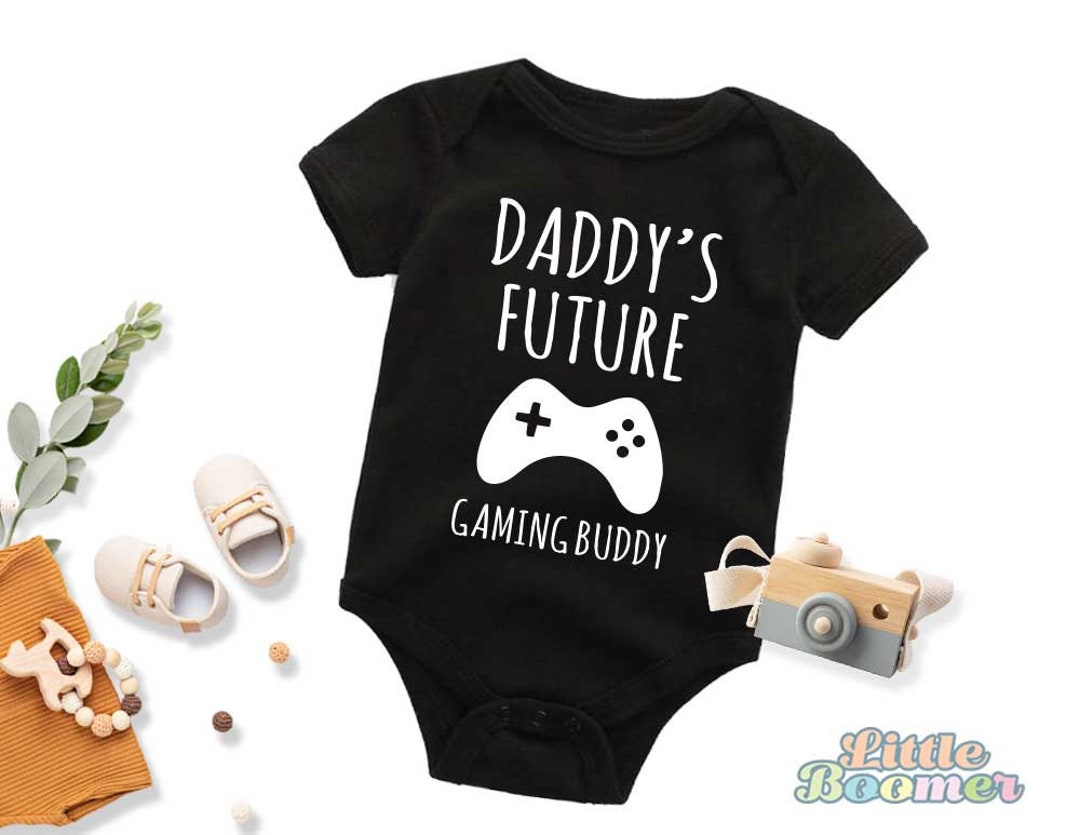 Daddy's Future Gaming Buddy Onesies®, Gamer Baby Shirt, Video Games ...
