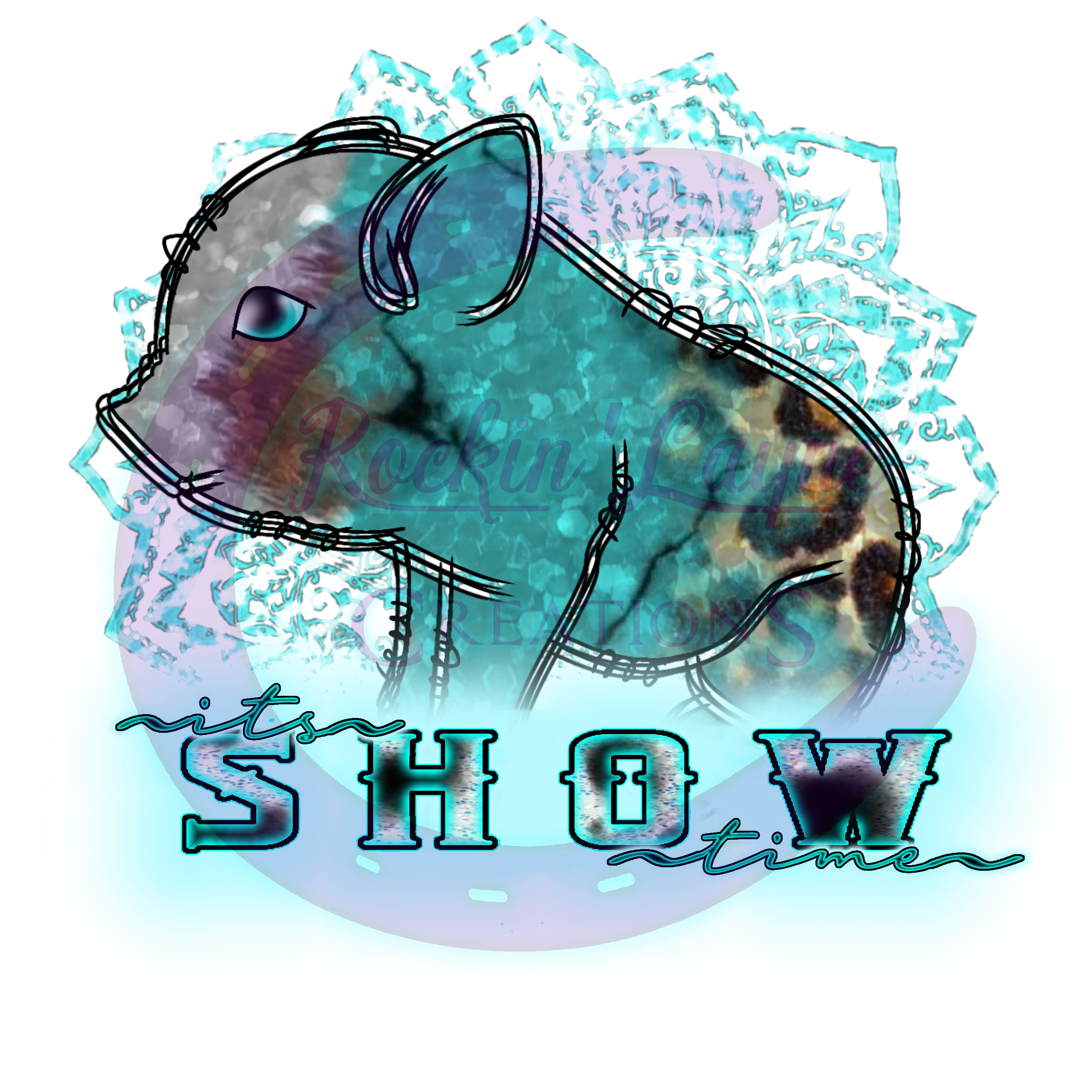 It's Show Time Pig PNG File - Etsy