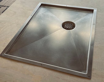 Stainless Steel Shower Pan Van Shower Pan Home Shower Pan - Etsy