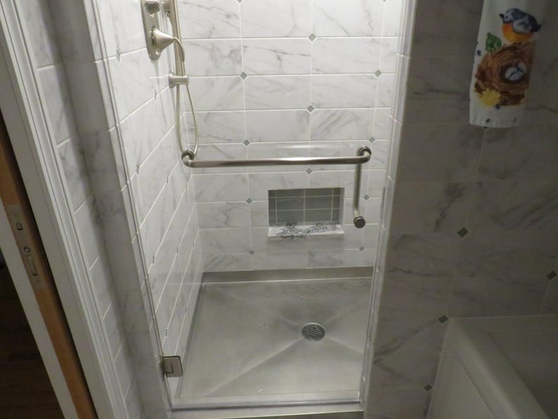 Stainless Steel Shower Pan - Van Shower Pan - Home Shower Pan - Etsy