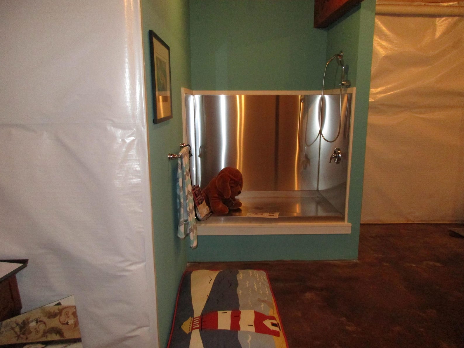 Stainless Steel Shower Pan - Van Shower Pan - Home Shower Pan - Etsy