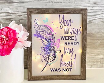 Bereavement Shadow Box - Etsy