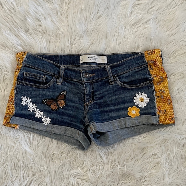 Denim Booty Shorts - Etsy