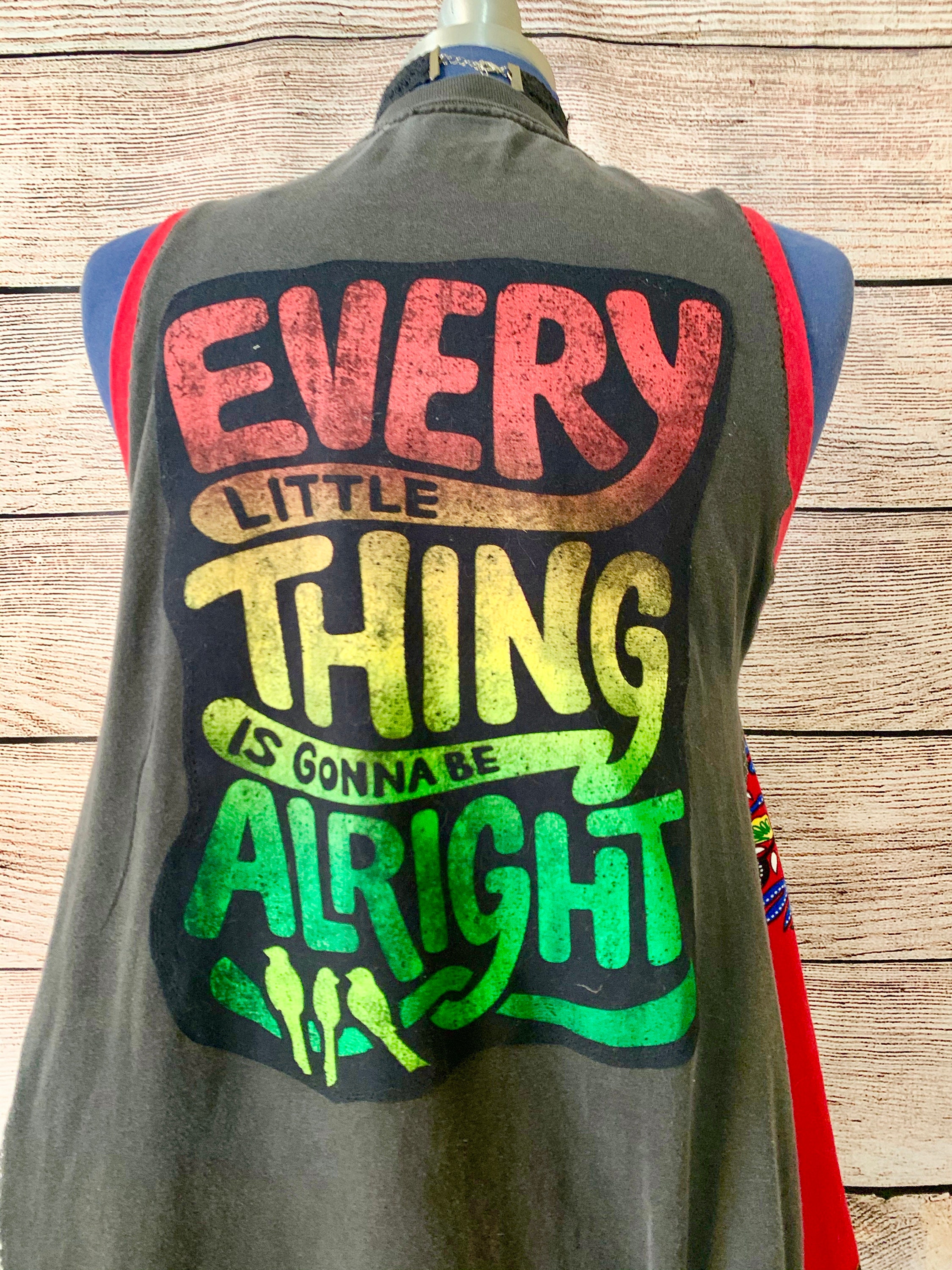 Up-Cycled Bob Marley Dress