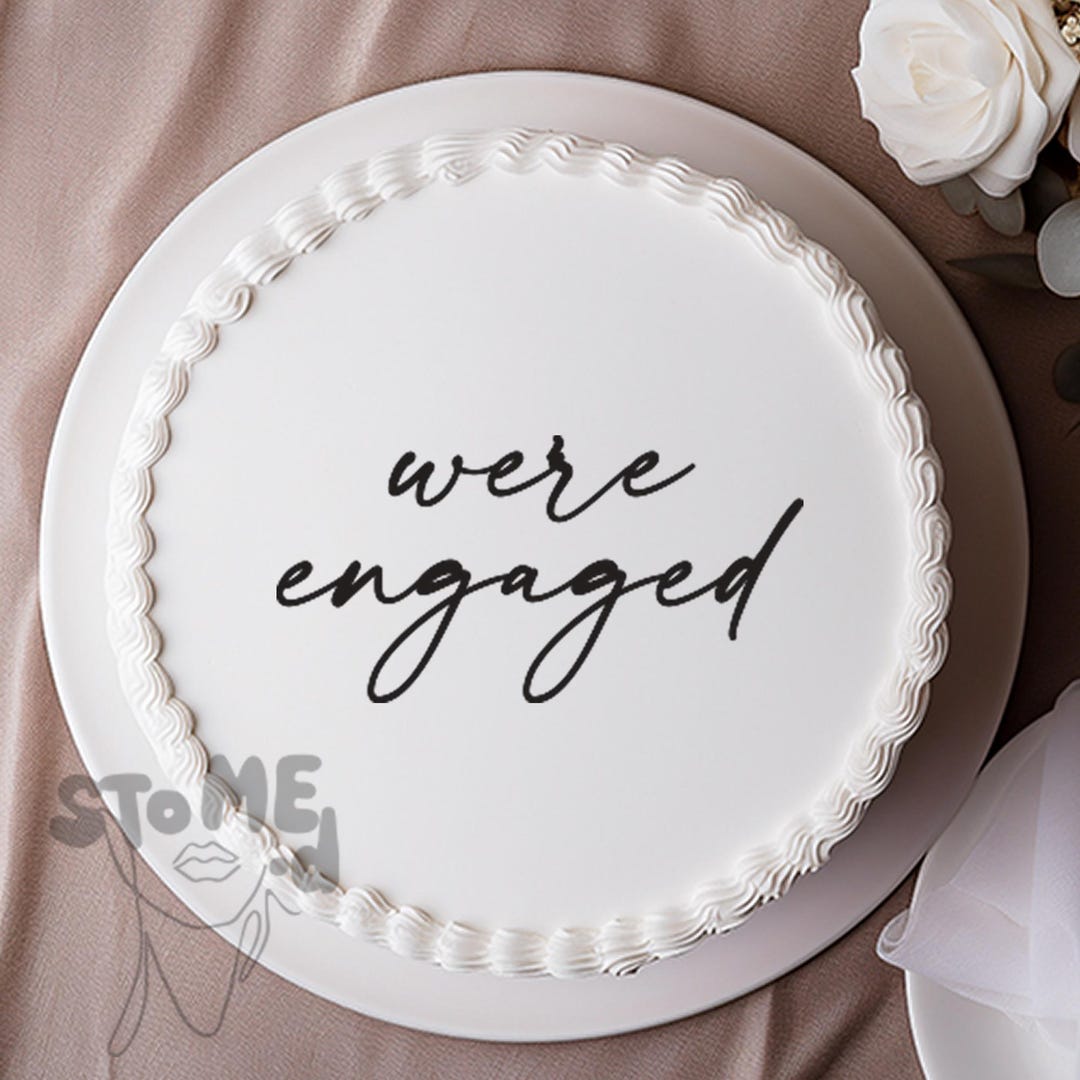 Custom Cake Topper: Personalized Slab Plaque, Mr & Mrs, Birthday - Etsy