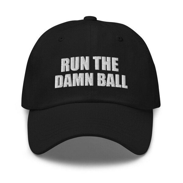 Run the Damn Ball Hat - Etsy
