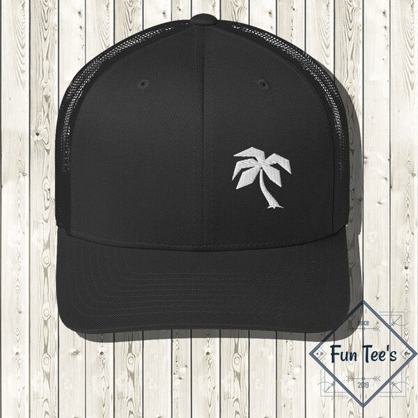 Baseball Cap Palm Tree - Etsy