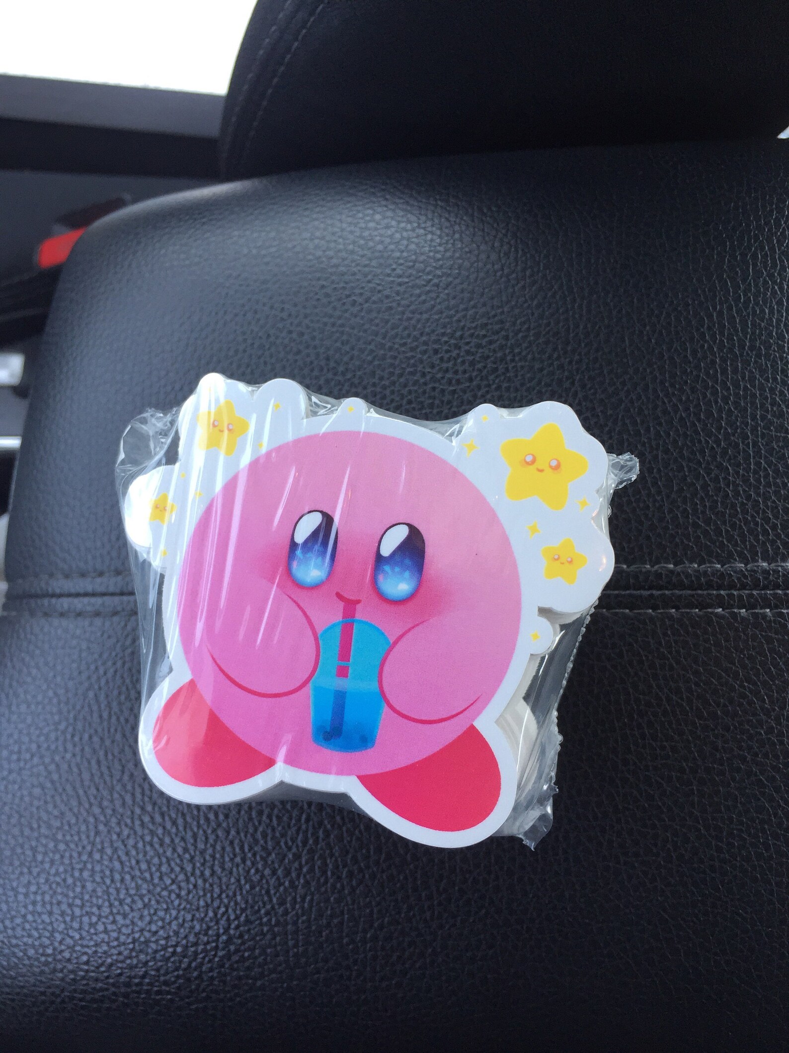 Boba Star Kirby - Vinyl Sticker 3" - Etsy