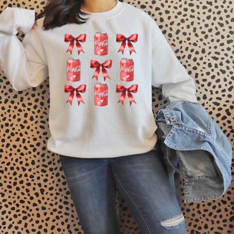 Coca Cola and Bow PNG, Instant Download - Etsy