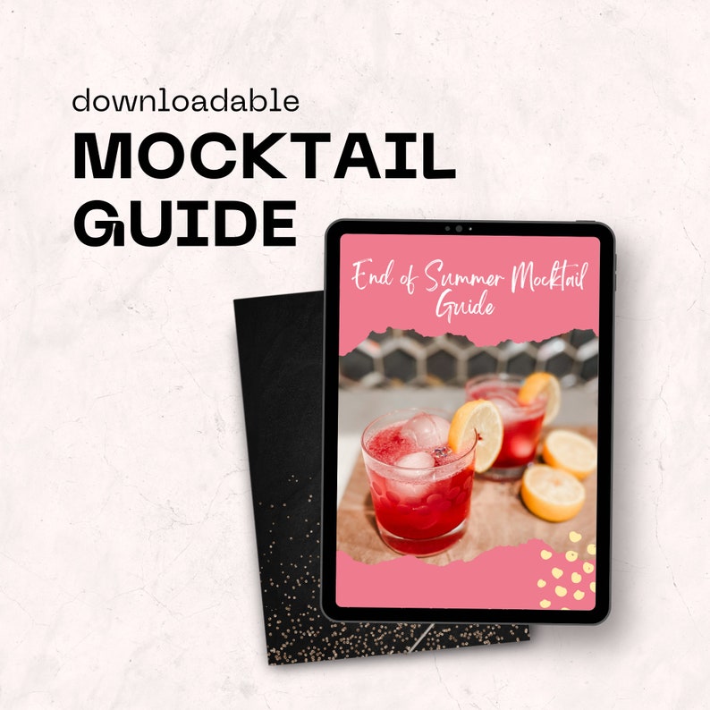 End of Summer Mocktail Guide - Etsy