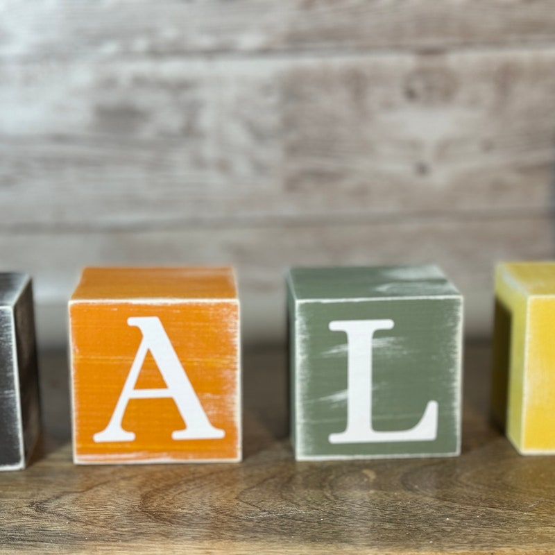 Wooden Fall Blocks - Etsy