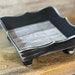 Farmhouse Handmade Black Distressed Riser/tray Riser Plant, Candle ...