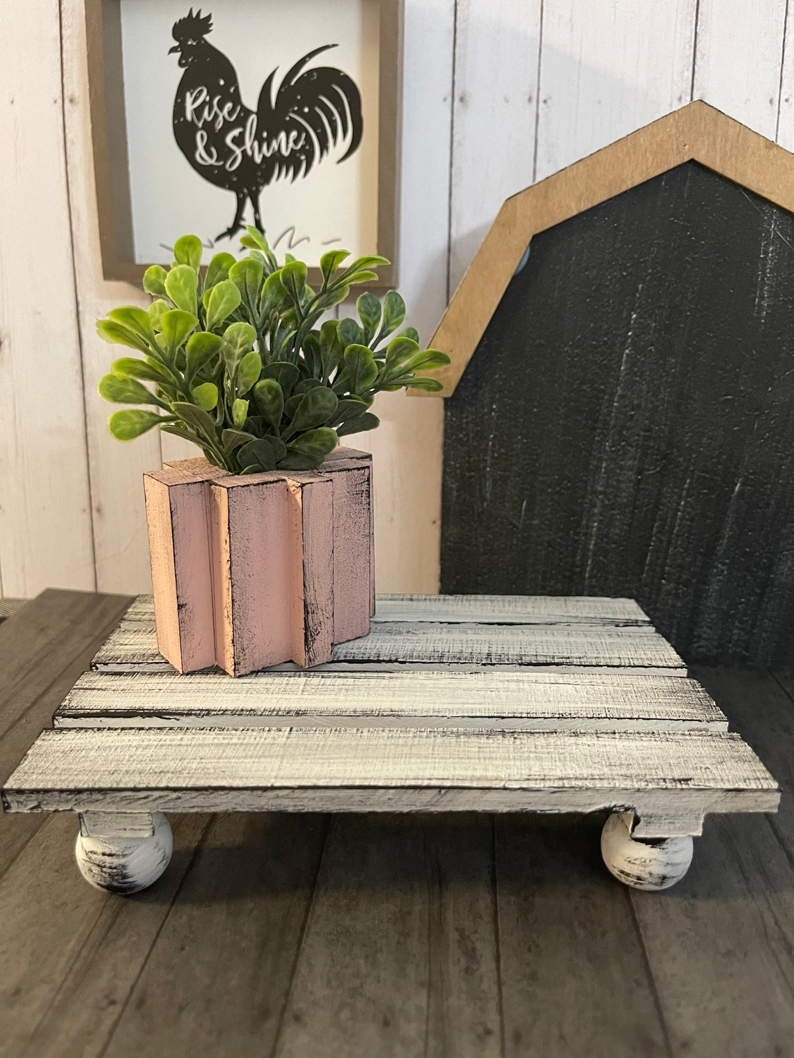 Farmhouse Pallet Wood Mini Riser Soap Dish Home Decor - Etsy