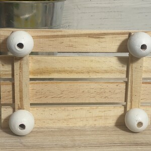 Farmhouse Pallet Wood Mini Riser Soap Dish Home Decor (lemon or ...