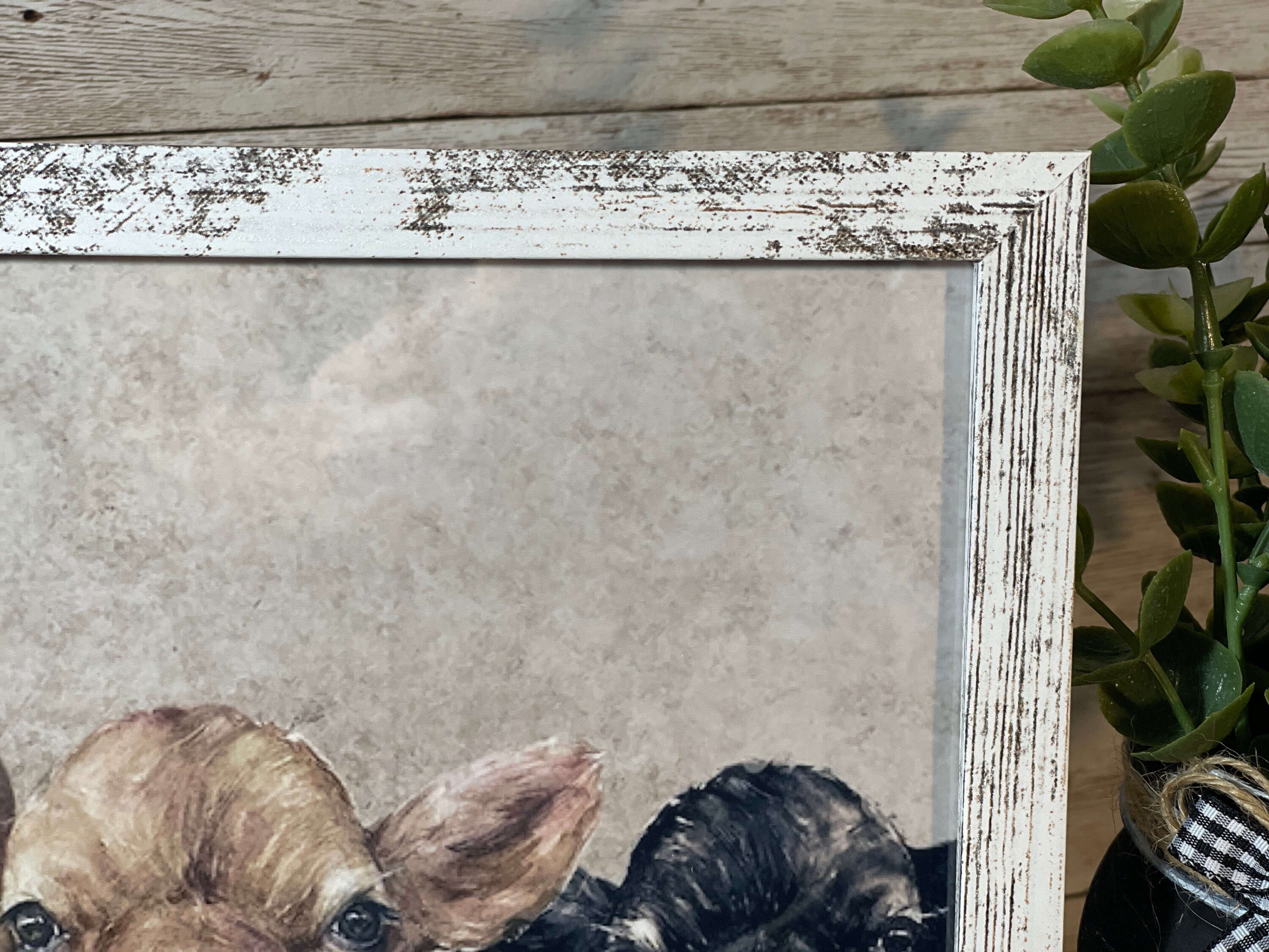 Farmhouse Calf Trio Farmhouse Kitchen Sign | Rustic Distressed | 11"x9 ...