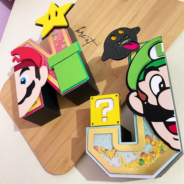 Mario Paper Plates - Etsy