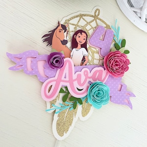 Spirit Riding Free Cake Topper - Etsy