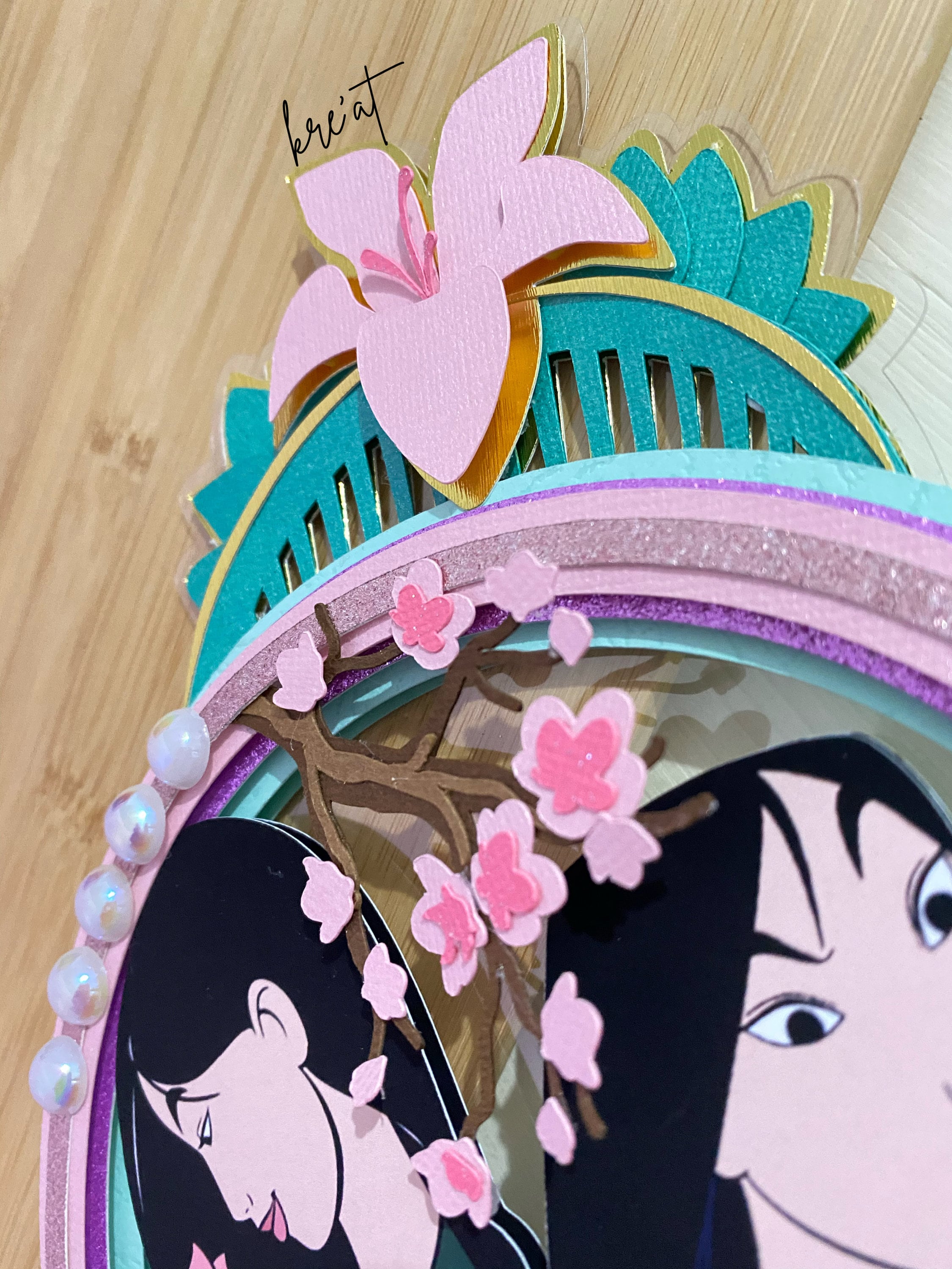 Mulan Cake topper Mulan Birthday Decorations Mulan Party Decor - Etsy ...