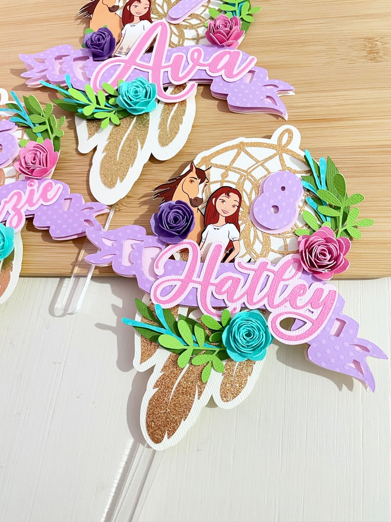 Spirit Riding Free Cake Topper - Etsy